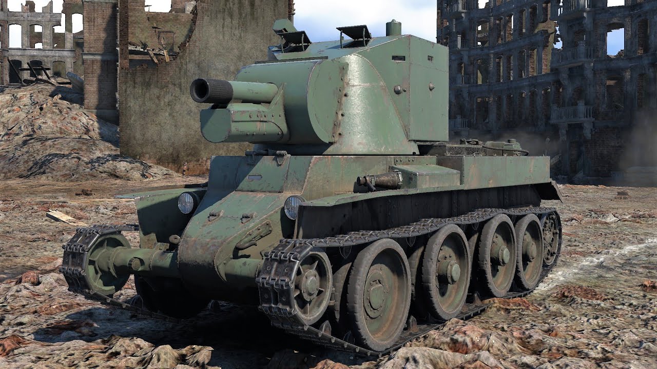 War Thunder BT 42 Finnish Tank Destroyer Gameplay 1440p 60FPS No