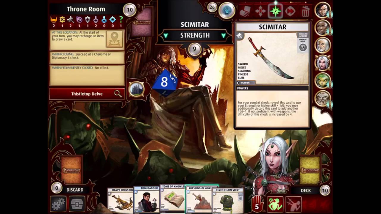 Pathfinder Adventures Complete 6-player Playthrough: Thistletop Delve ...