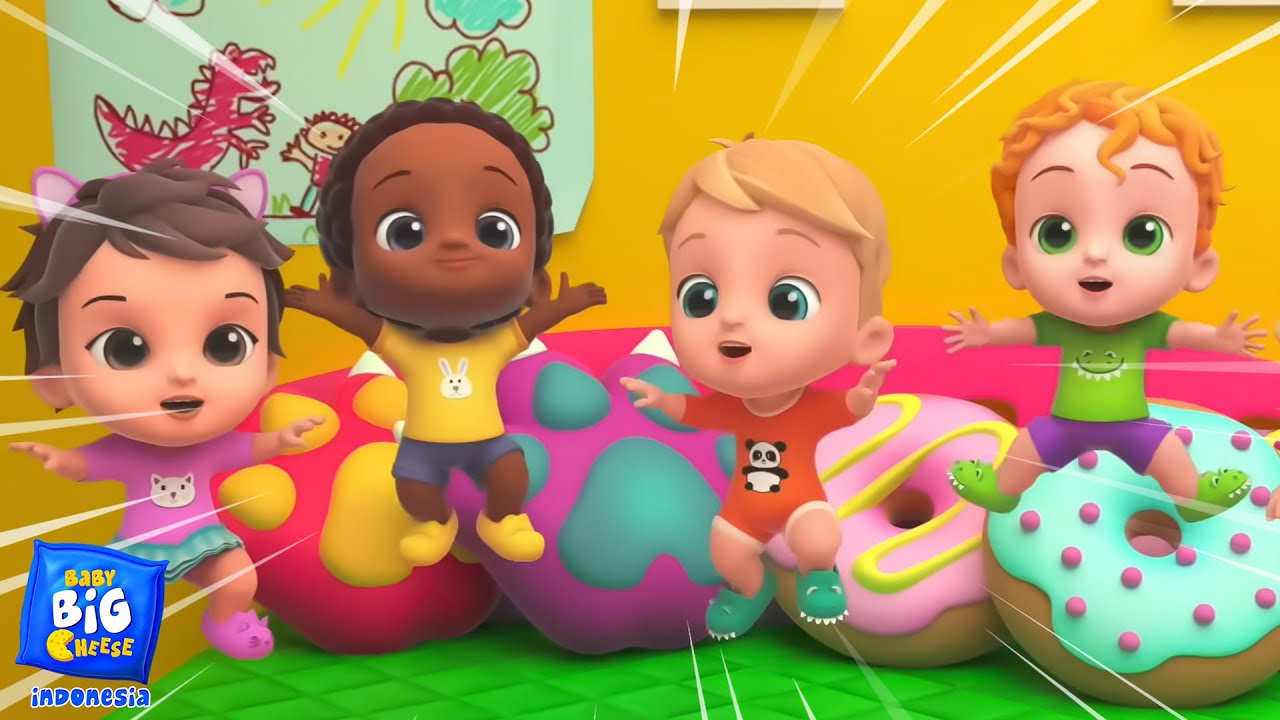 Lima Bayi Kecil Lagu Berhitung + Lainnya Video Animasi 3D Untuk Anak ...