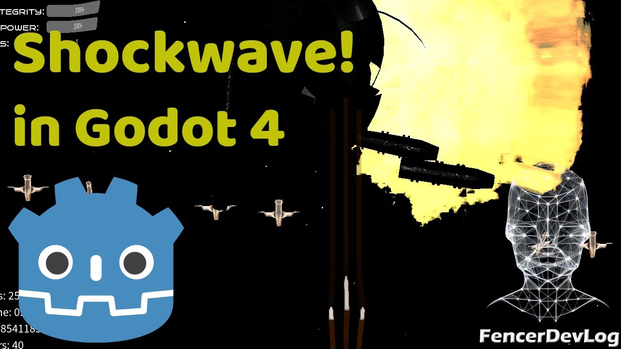 Godot 4: Shockwave! Enhance your explosions with this powerful shader (all details explained ...