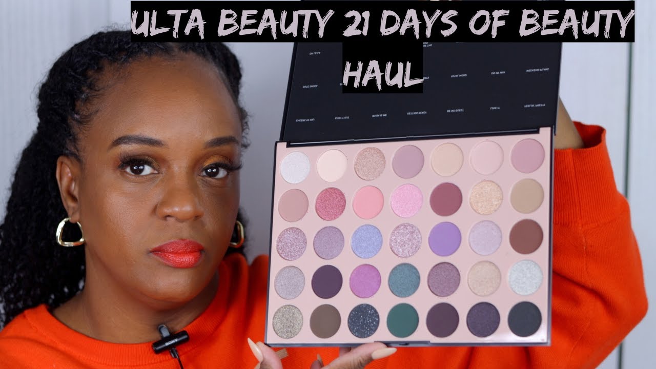 SMALL ULTA 21 DAYS OF BEAUTY HAUL - YouTube
