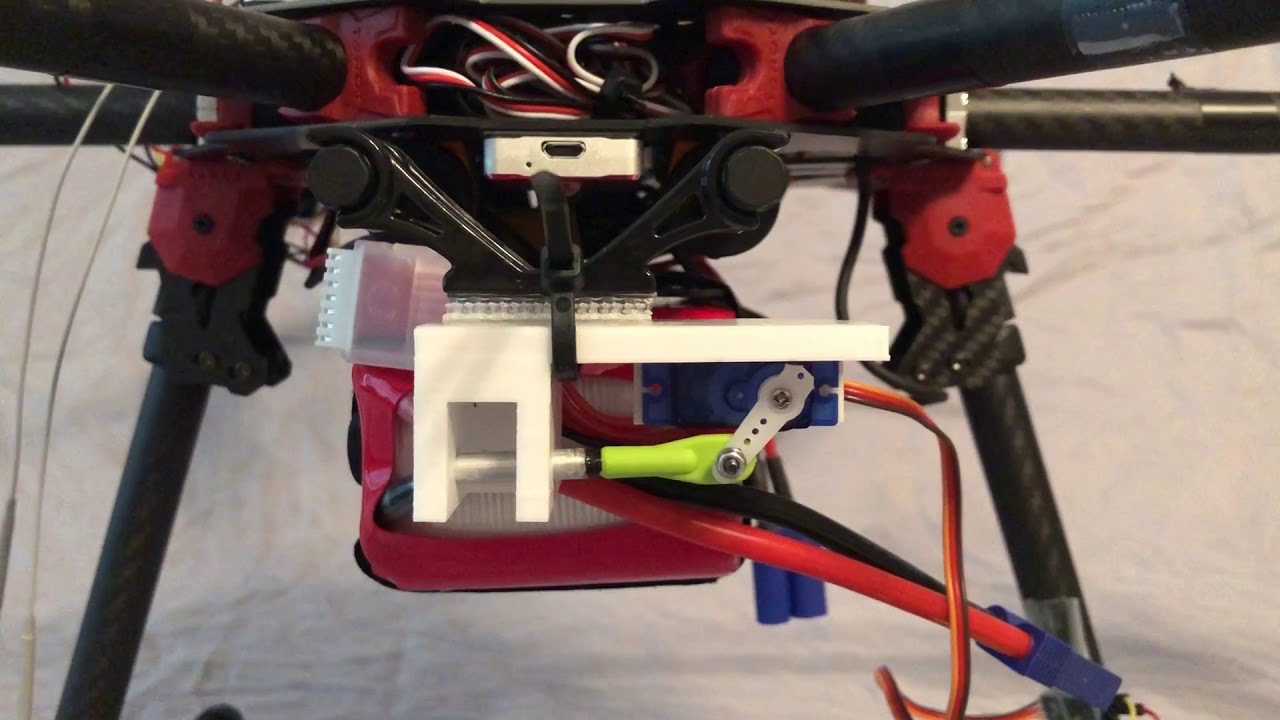 Servo Dropping Mechanism - YouTube