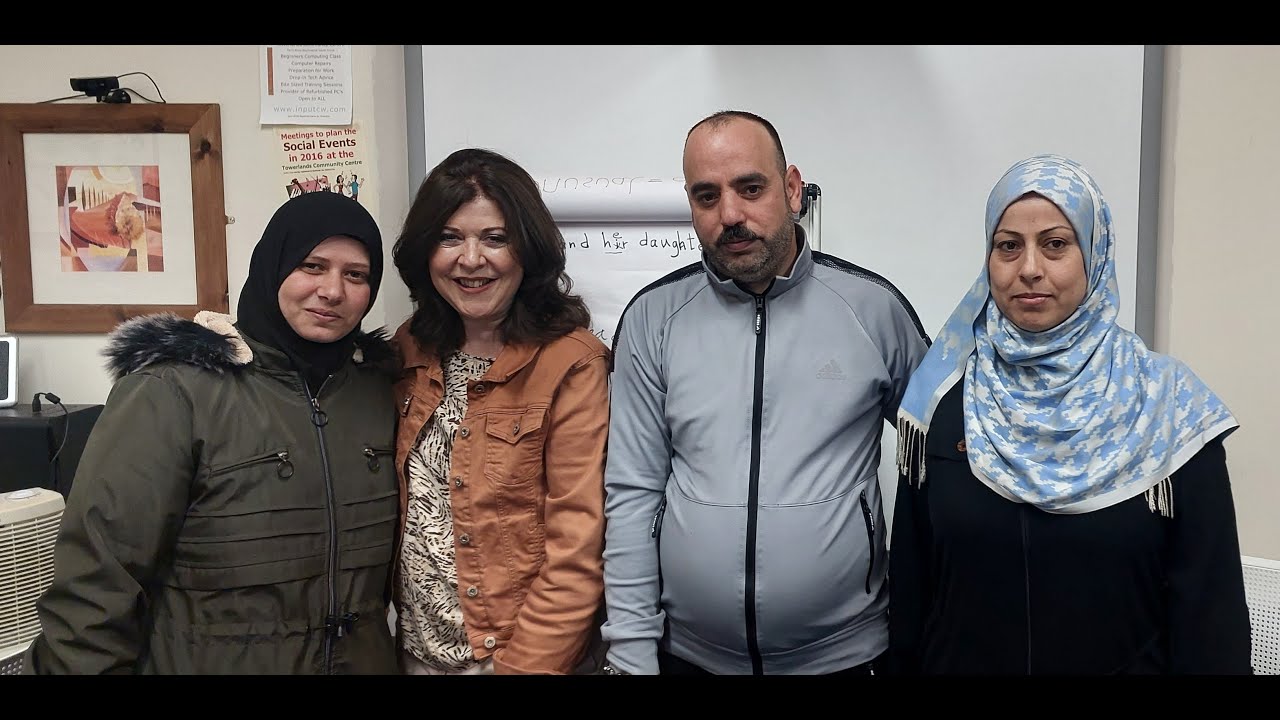 Syrian friends learn English with North Ayrshire Council's ESOL team ...