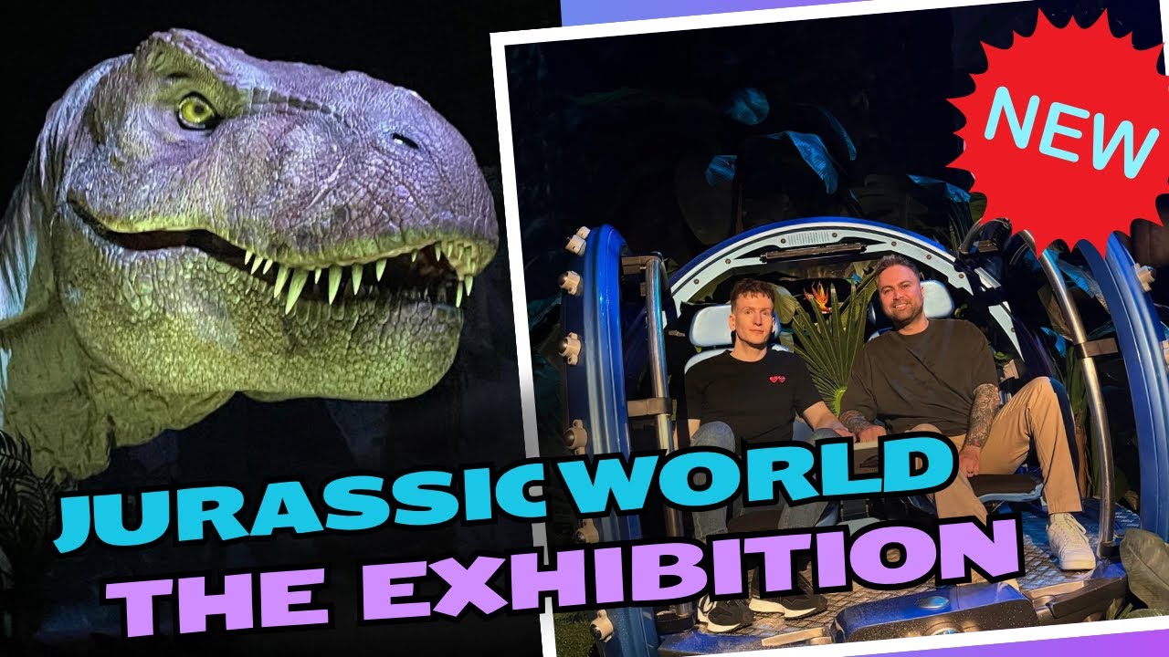 Jurassic World The Exhibition Manchester 2024 Vlog - YouTube