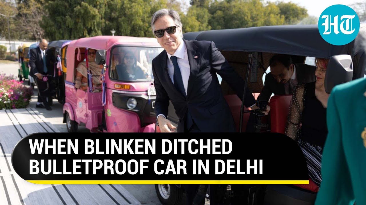 Blinken ditches high-security motorcade, takes auto to reach U.S ...