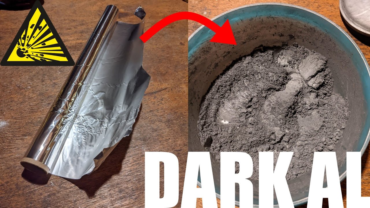 Jak vyrobit HLINÍKOVÝ PRÁŠEK? (dark aluminum powder) - YouTube