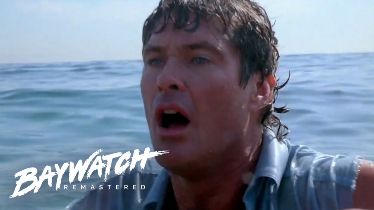 3 Times LIFEGUARD MITCH Was ATTACKED BY A SHARK On Baywatch! - YouTube