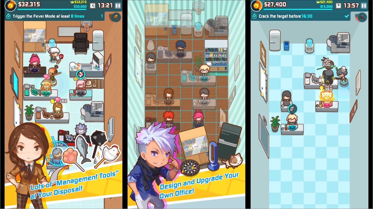 My Office - Boss Simulation Game Gameplay | OH~! My Office - Boss ...