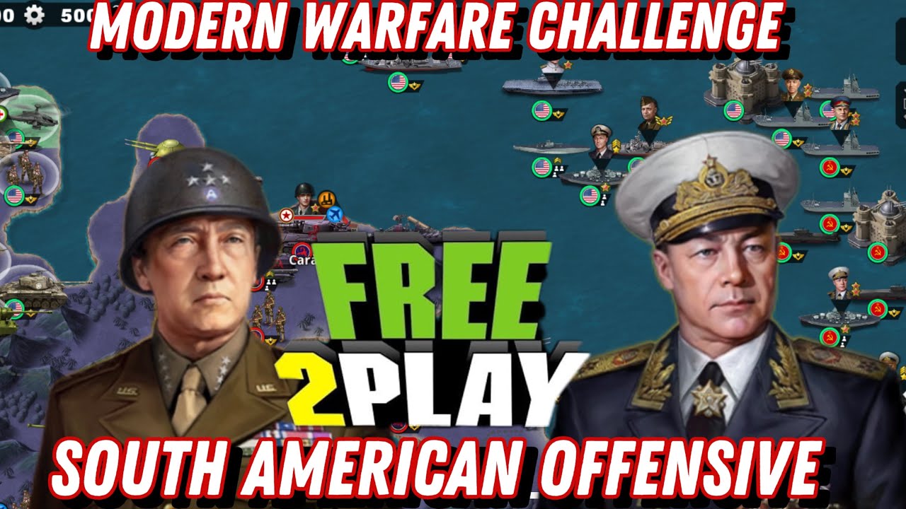 Modern War “SOUTH AMERICAN OFFENSIVE” - Challenge Mode Free To Play ...