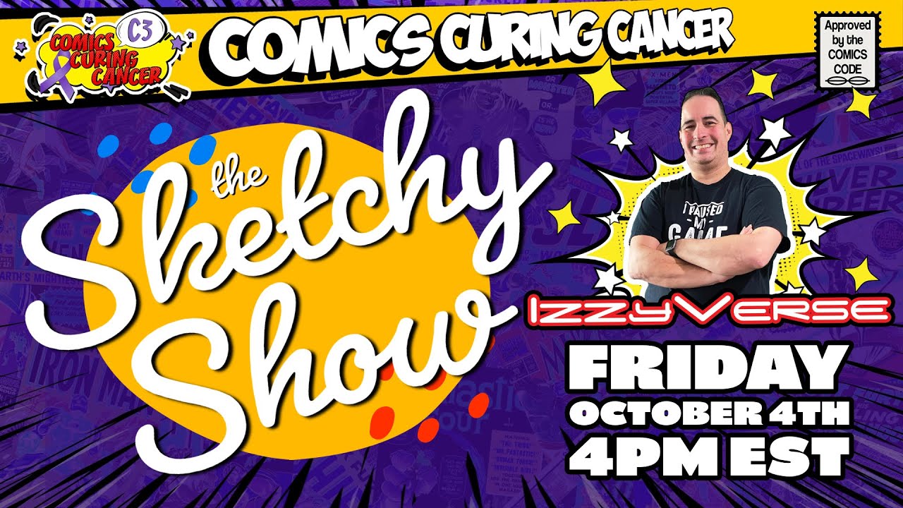 The Sketchy Show - Comics Curing Cancer Live Event! - YouTube