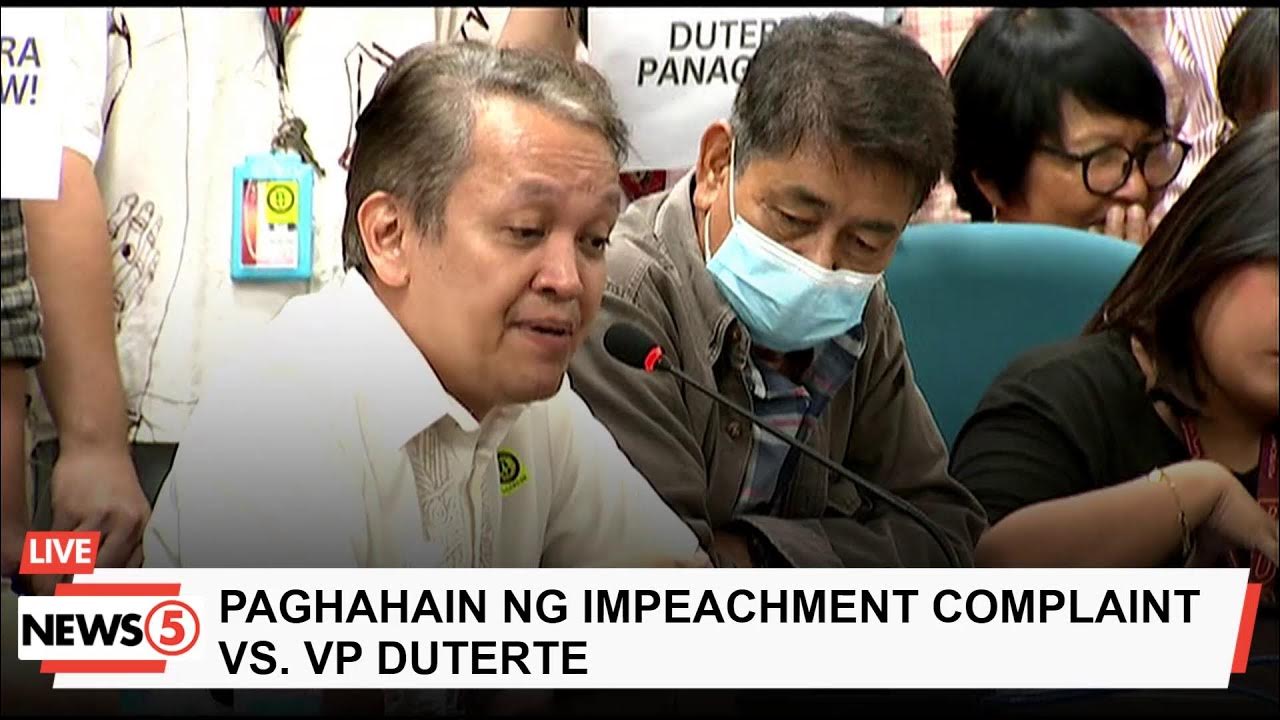 LIVE | MAKABAYAN bloc presscon on filing of impeachment complaint vs. VP Sara Duterte - YouTube