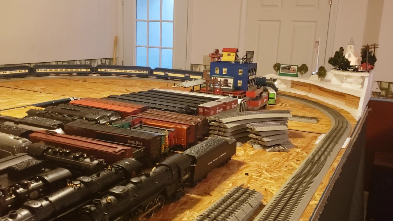 Lionel CNJ Blue Comet Set w/ TMCC. - YouTube