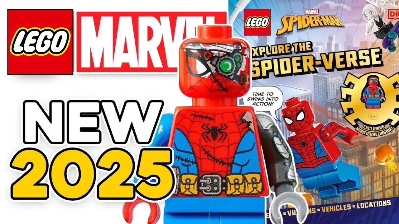 LEGO Spider-Man 2025 Cyborg Minifigure Revealed! - YouTube