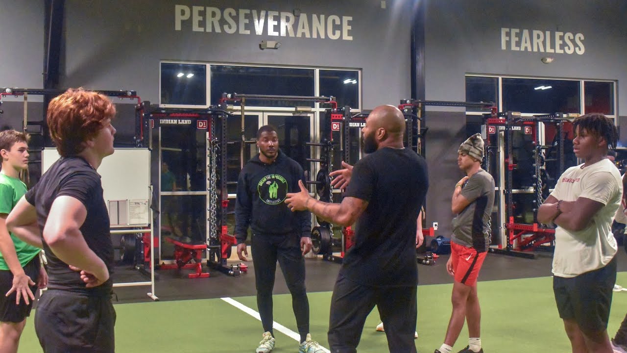 Training Session at D1 (NFL vets Antoine Bethea and Doug Middleton ...