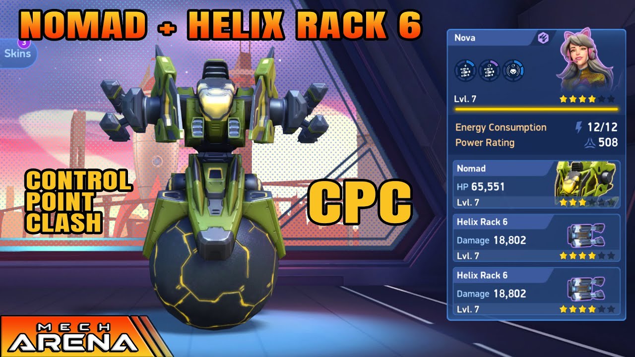 NOMAD + HELIX RACK 6 || Mech Arena - YouTube
