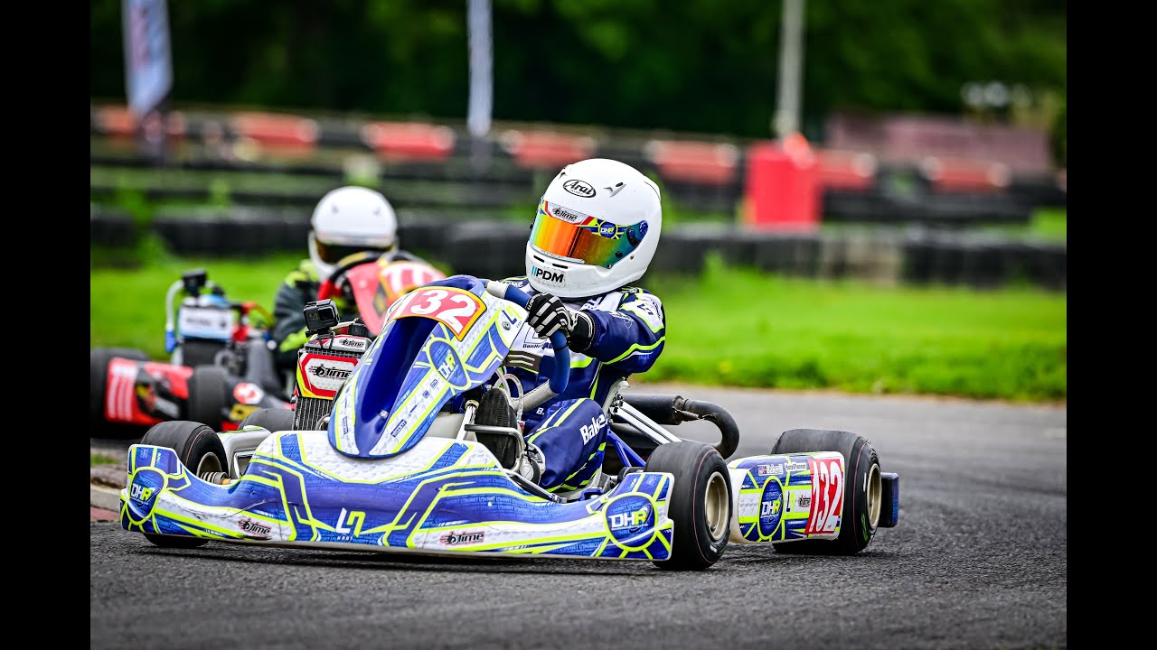 Junior Rotax PFI New Tire Run - YouTube