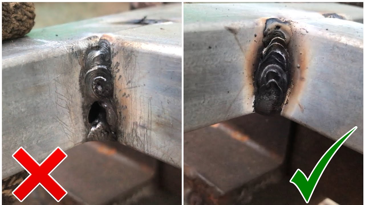 Little Welder's Secret Tricks | Tips for Soldering Thin Iron Vertical ...