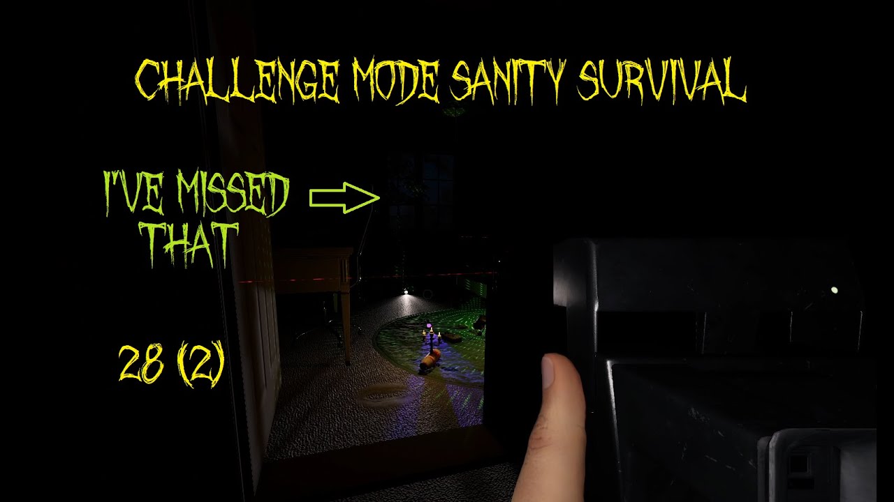 Challenge Mode Sanity Survival - Solo - 10 Ridgeview Court ...