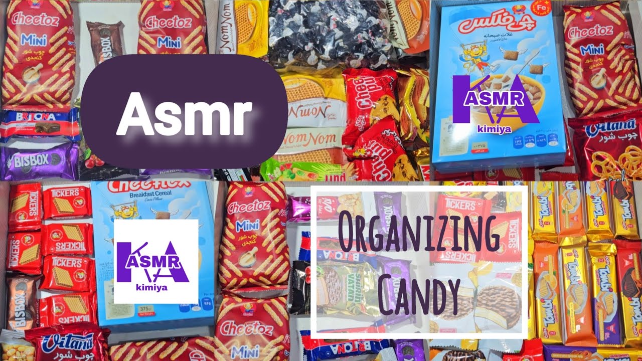 restocking and organizing candy ASMR🍡🍬🍭 - YouTube