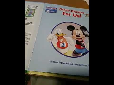 Three Cheers For Us! Mickey Mouse Clubhouse Me Reader Book - YouTube