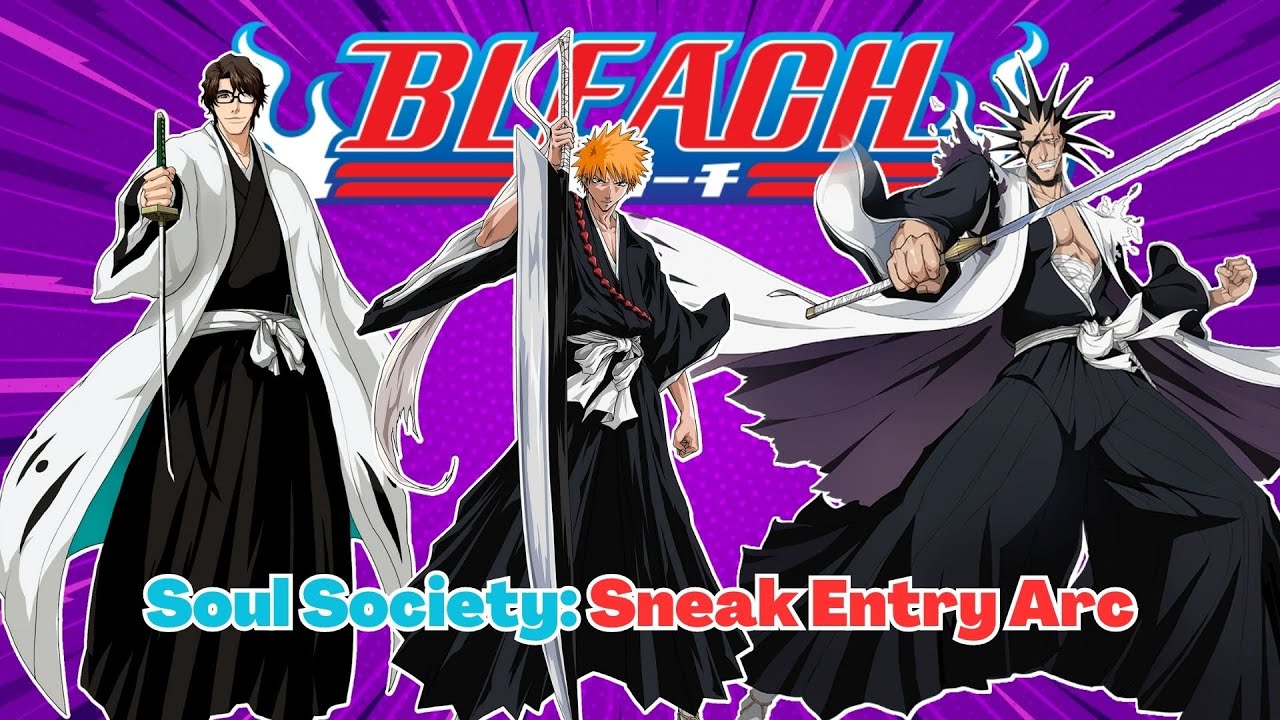Kenpachi is INSANE! - Bleach Arc 2 - Soul Society: The Sneak Entry ...