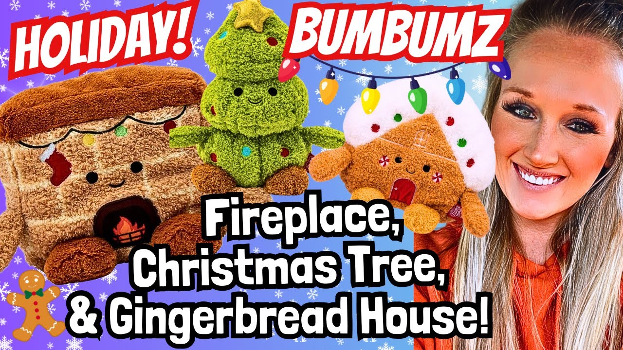 BumBumz Plushies CHRISTMAS Plush | Holiday Fireplace Bum Bumz ...