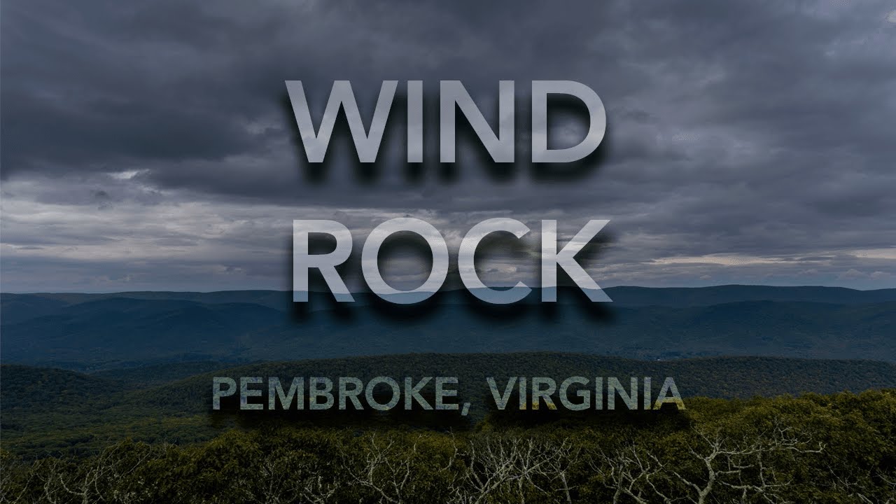 Wind Rock - Appalachian Trail - Pembroke, Virginia - DJI Mini 2 - Drone ...