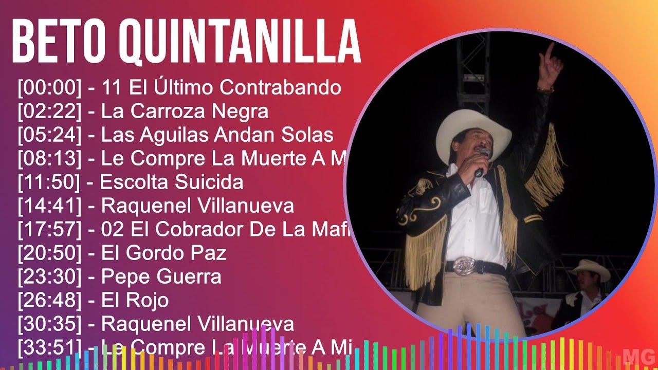 Beto Quintanilla 2024 MIX Las Mejores Canciones - 11 El Último ...