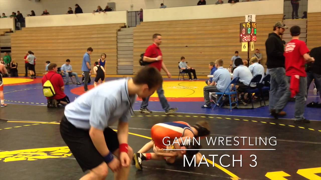Gavin Wrestling in Bartlett AFWC - YouTube