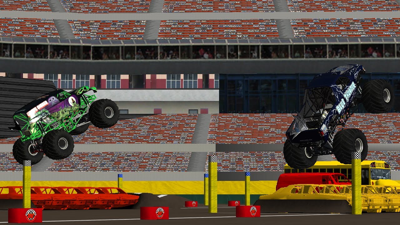 Rigs of Rods Monster Jam San Francisco 2002 Custom Freestyle Highlights ...