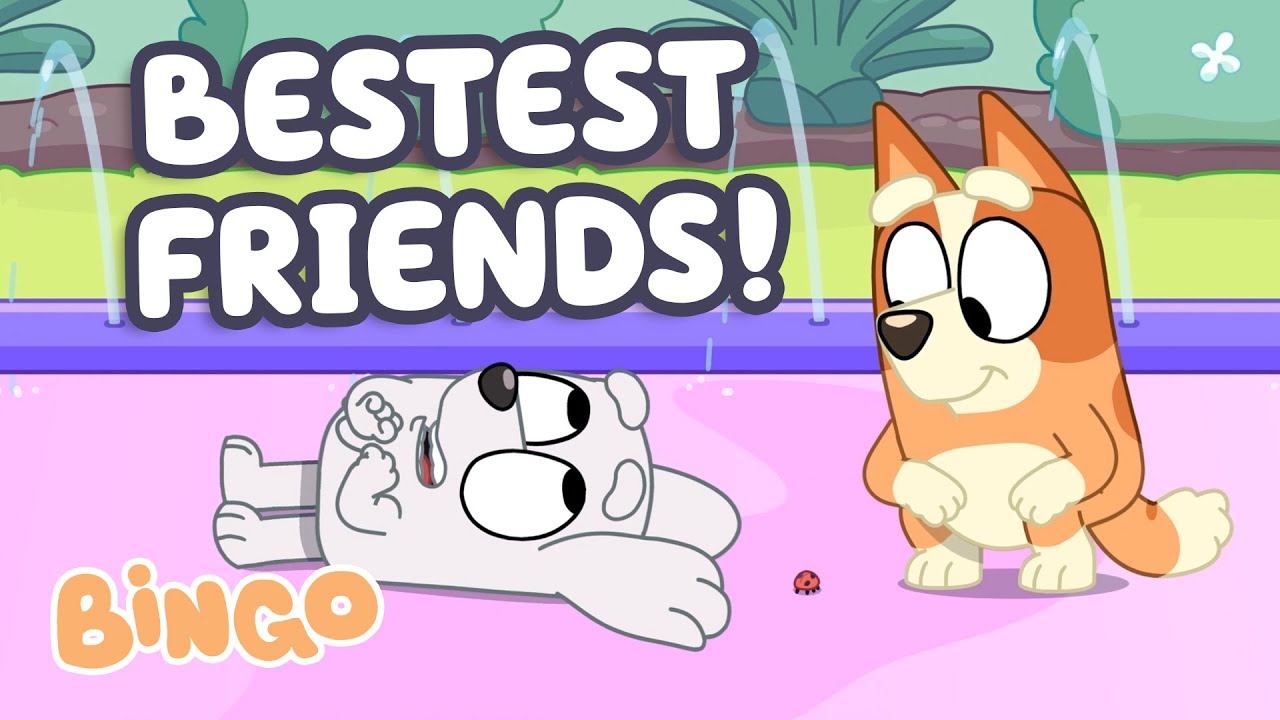 30 MINUTES of Bingo's Bestest Friends! 🧡 🩷 | Adorable Moments, and More ...