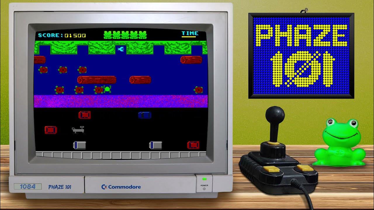 Phaze101 - RANA a Frogger clone by Lorenzo Di Gaetano for the Commodore Amiga - YouTube