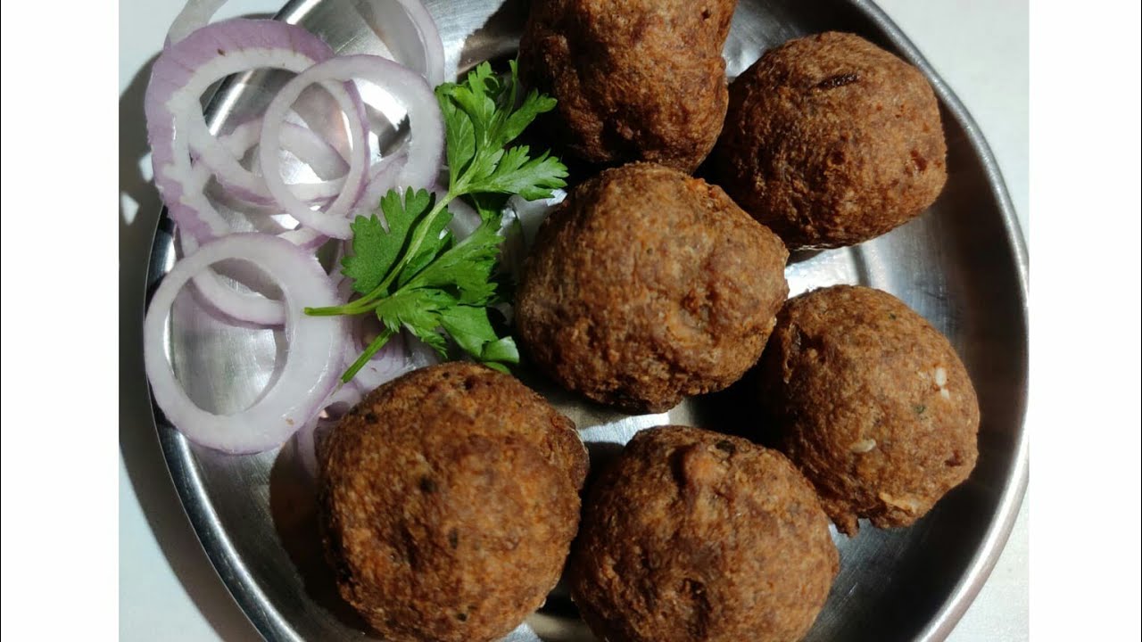 Mutton kola Urundai |Fried Mutton Balls |mounaragam 2 final shoot - YouTube