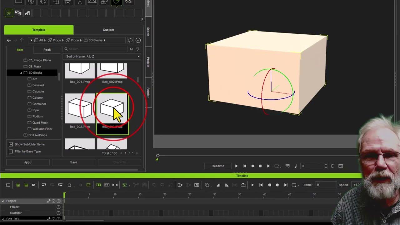 Template for Customizing Texture on an iClone Box Prop - YouTube