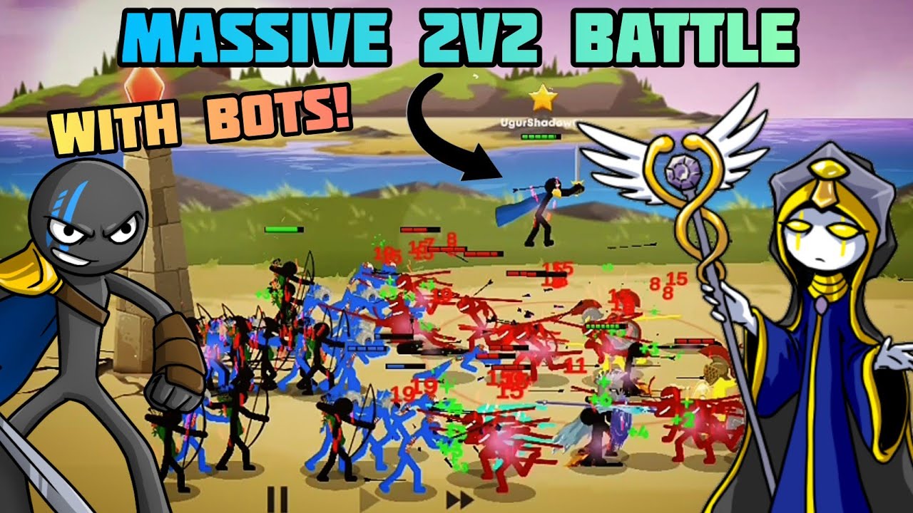 Stick War 3 New Update 2v2 Battle With @zayglox ! Generals Spearos And ...