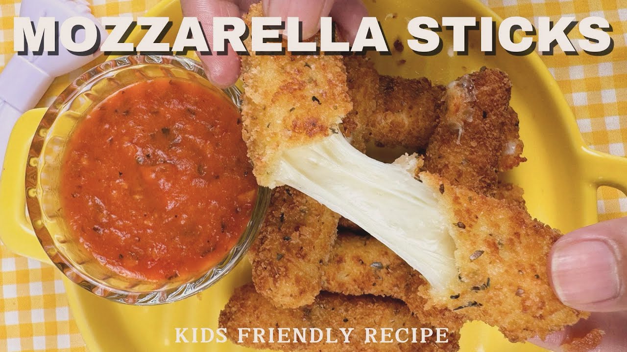 Mozzarella Cheese Sticks for Kids | Quick & Delicious Homemade Recipes ...