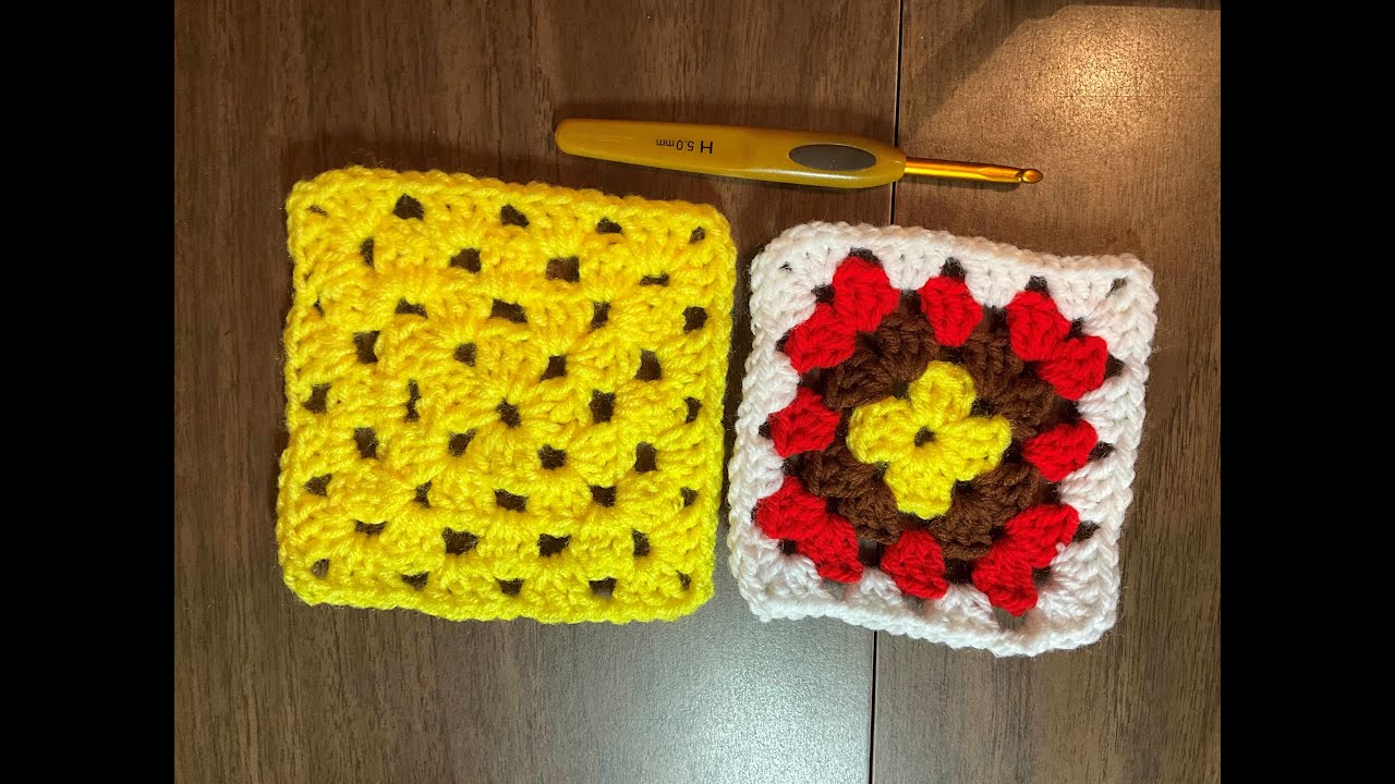 Classic Granny Square - YouTube