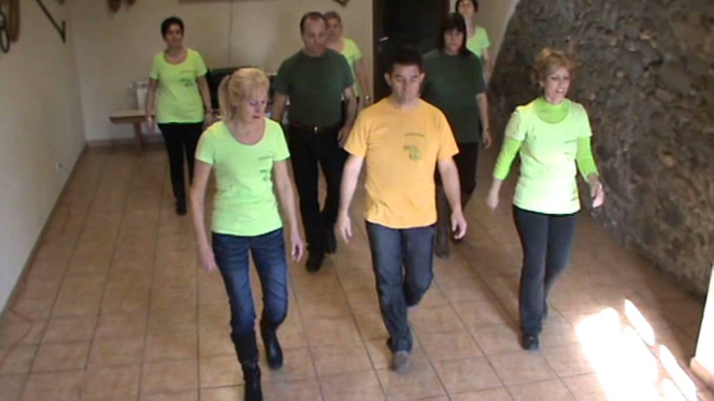 Line dance CELTA COASTIN Baile en linea o Country&Salon - YouTube