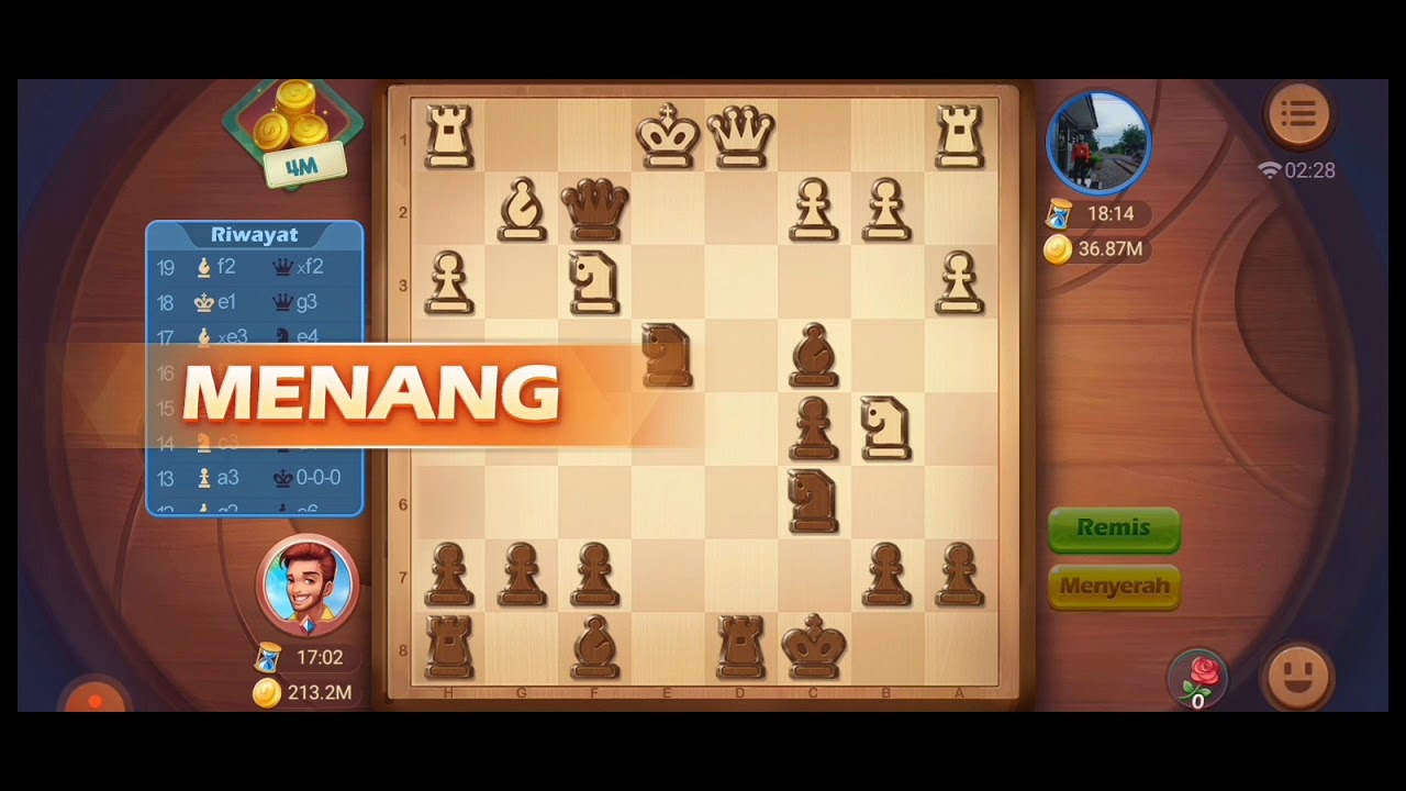 Part #12 Cara Main Catur Sampai 1B Menang teruuuuuss - YouTube