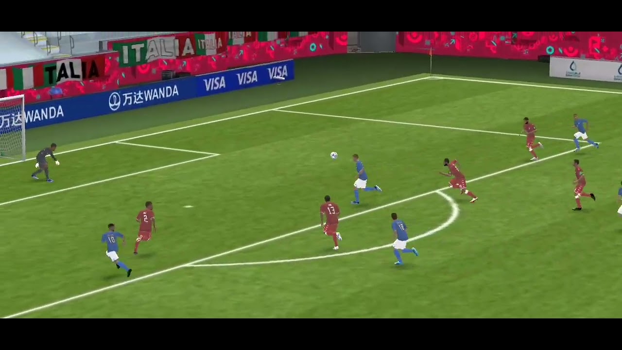 GOOOOOOOAL!!! FIFA MOBILE 23!!! WORLD CUP 2022!!!!! ITALY IS GREATE ...