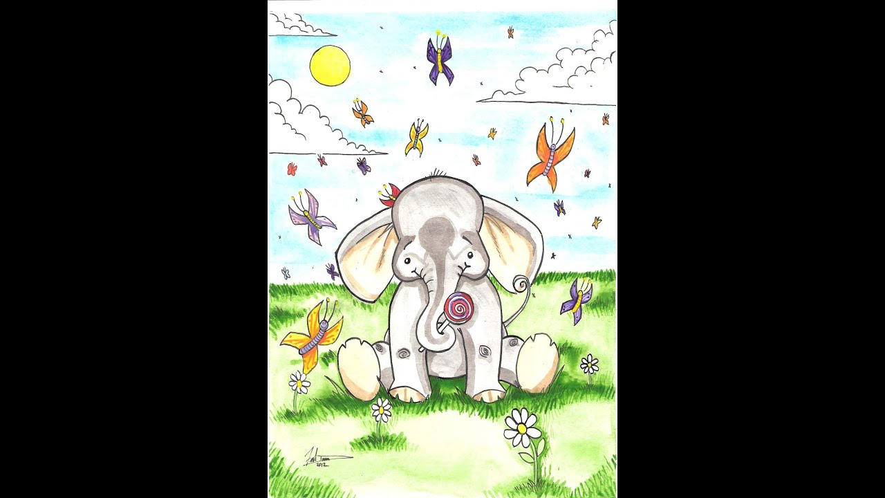 Elly Phant - Flutterbyes - Dredfunn Original commission - YouTube