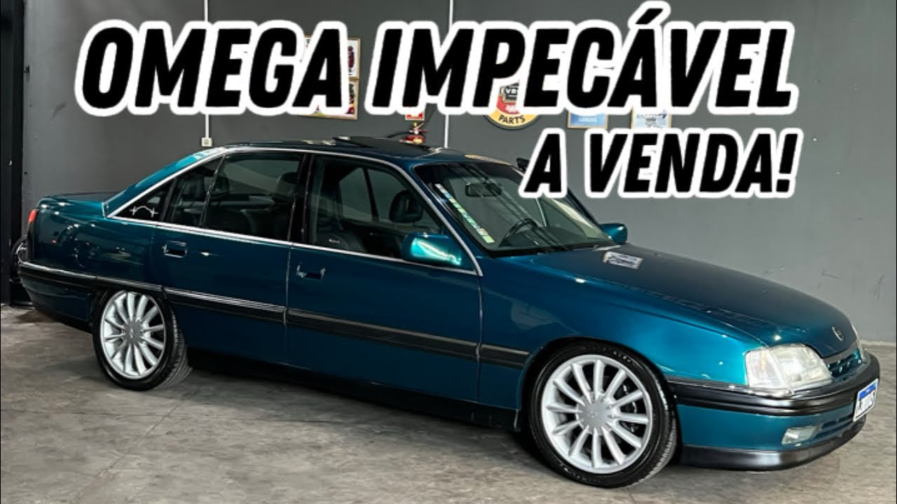 OMEGA PLACA PRETA 3.0 IMPECÁVEL! #omega #6cilindros - YouTube