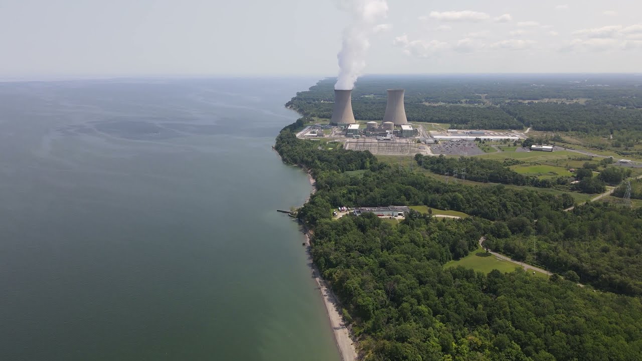 Perry Nuclear Power Plant 4K - YouTube