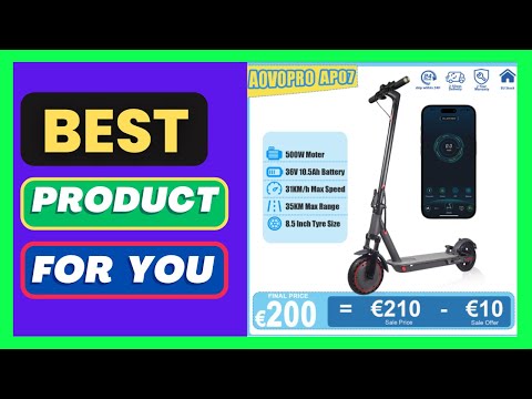 AOVOPRO AP07 Electric Scooter 600W