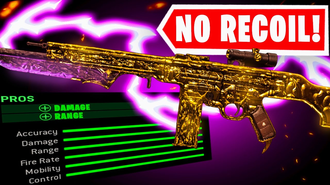 new *NO RECOIL* STG-44 is BROKEN in WARZONE SEASON 5! (New Best STG-44 ...