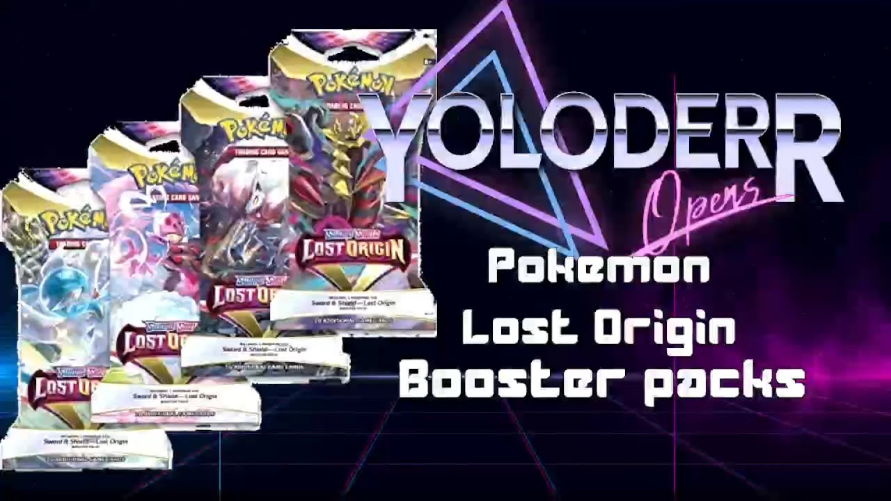 OPENING Pokemon Lost Origin Booster packs - YouTube