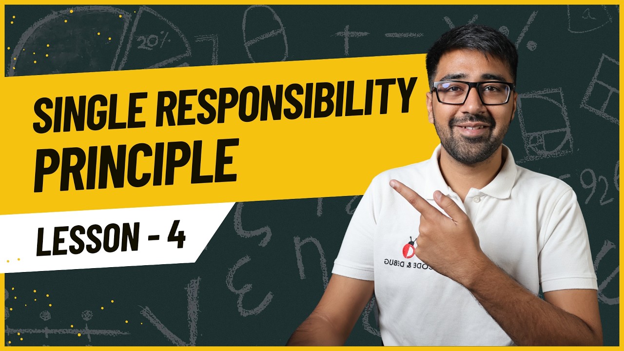 Single Responsibility Principle Explained with Real Examples | Low ...