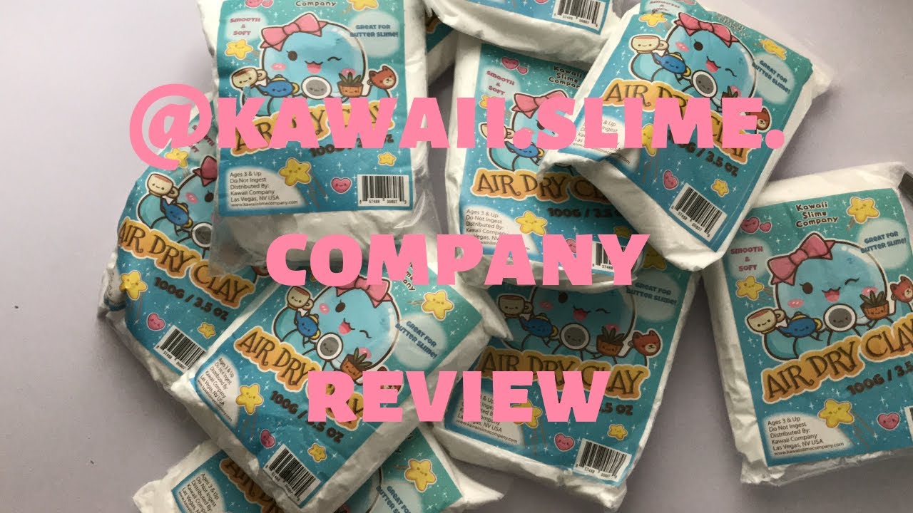 $30 FAMOUS SLIME SHOP @kawaii.slime.company UNBOXING AND REVIEW ...