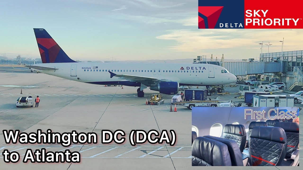 DELTA Airlines First Class Airbus A320 FEELS LIKE FLYING LOW CLASS ...