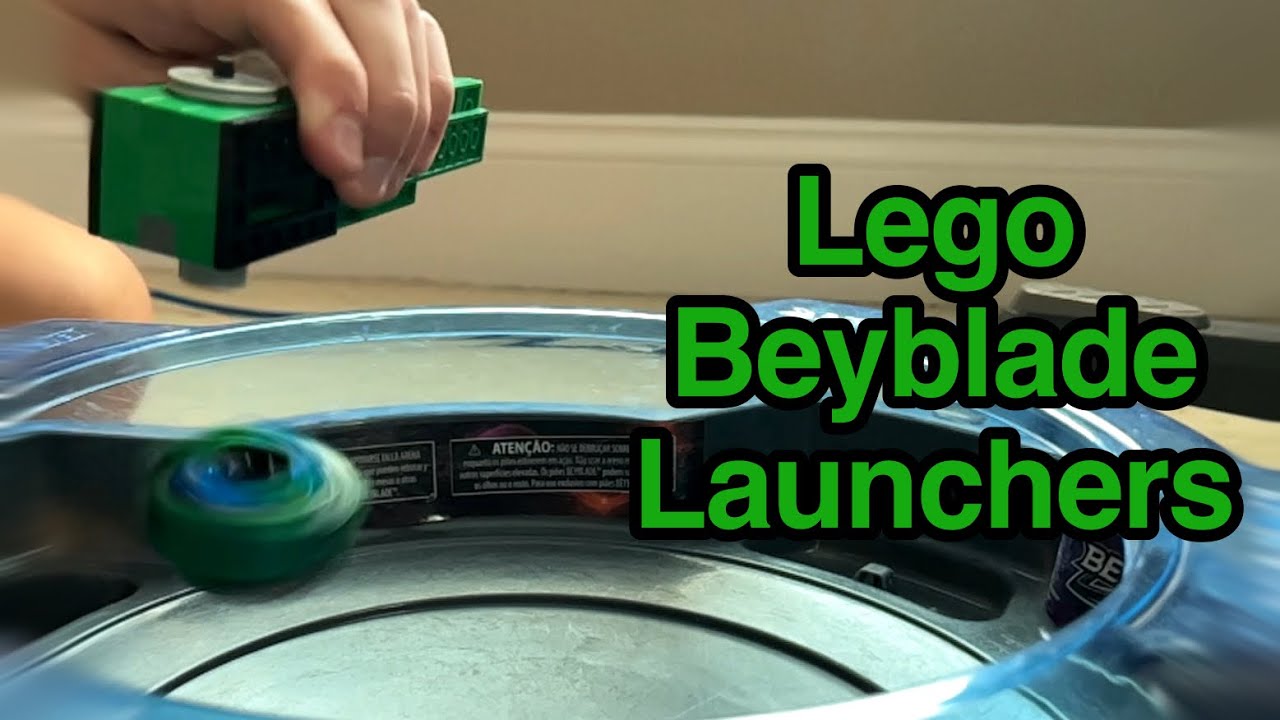 How To Build Lego Beyblade Launchers | Breakdown and Tutorial - YouTube